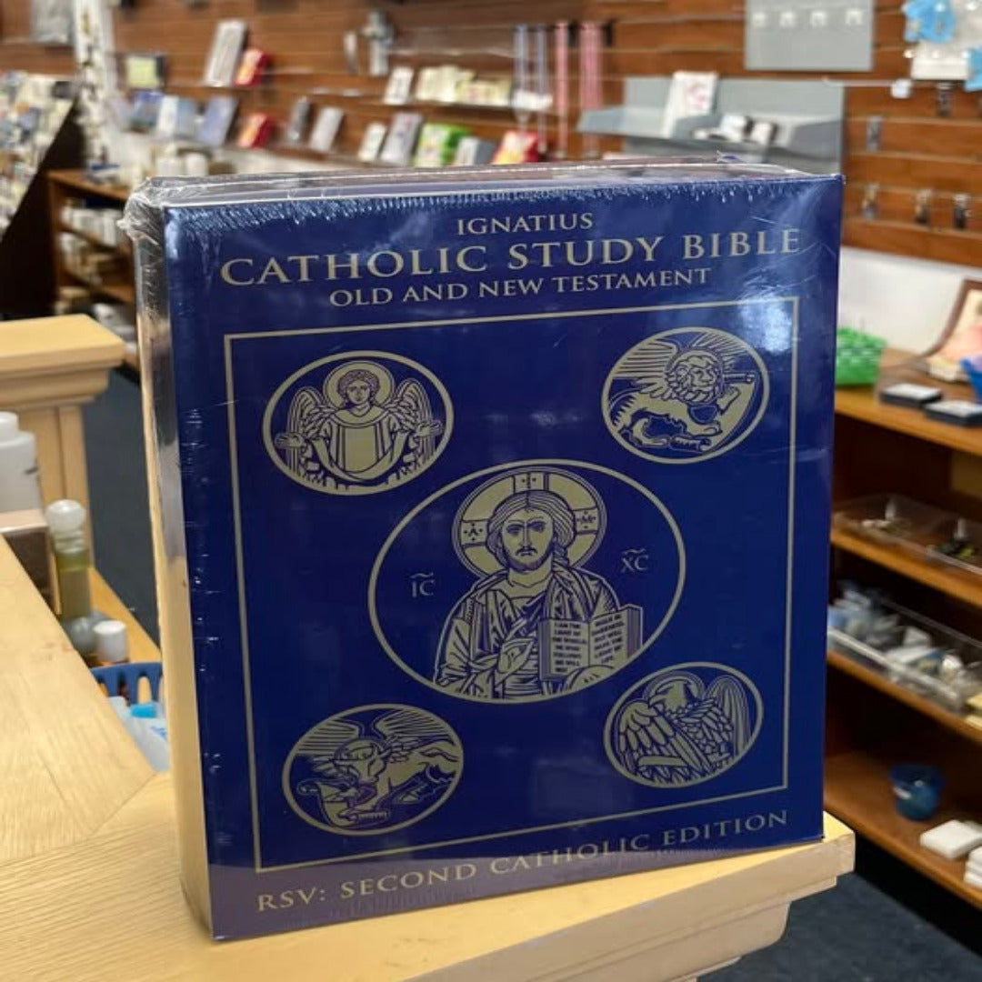 IGNATIUS CATHOLIC STUDY BIBLE: OLD AND NEW TESTAMENT (LEATHER) – OLOGS CT